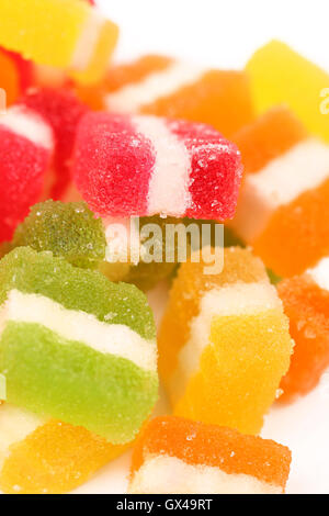 Background of Different fruit-paste candies Stock Photo - Alamy