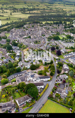 Aerial view of Kirkby Lonsdale Cumbria, England Stock Photo - Alamy