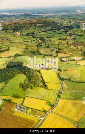 Aerial view of Kirkby Lonsdale Cumbria, England Stock Photo - Alamy