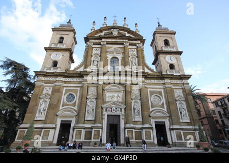 Frascati Lazio Italy The Duomo Basilica Cattedrale di San Pietro Stock ...