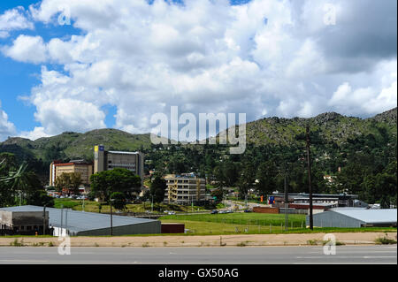 Mbabane City Centre, Architecture Stock Photo - Alamy