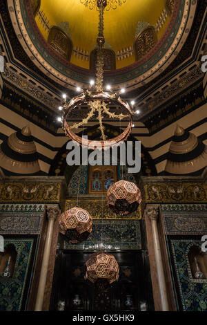 The Arab Hall in the Leighton House Museum in London, UK Stock Photo ...