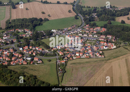 aerial view of North Stainley, a village near Ripon in the Harrogate ...