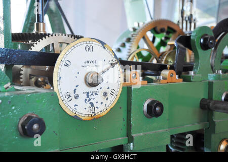 Mark Creasy Royal Ascot turret clock with visible gear mechanisms at ...
