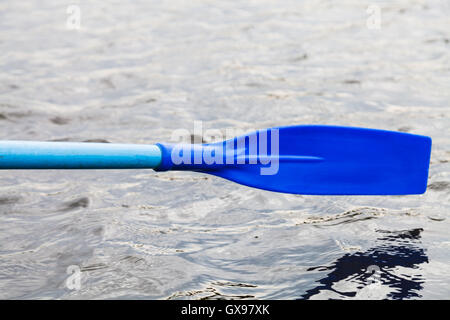 paddle blade over water during boating Stock Photo - Alamy