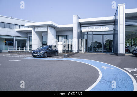 Wollaston Motors BMW car sales centre at Northampton, England Stock ...