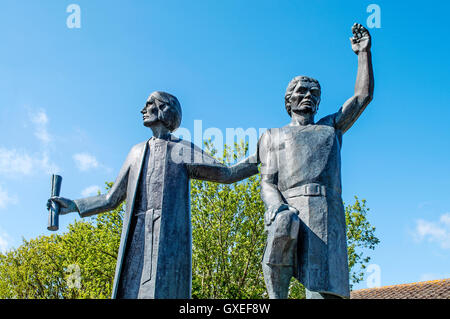 AN GOF, SCULPTURE, MICHAEL JOSEPH AN GOF AND THOMAS FLAMANK, LEADERS OF ...
