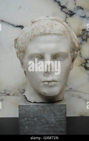 Marble Statue of Ancient Greek Athlete or Pankratiast Wrestler, Agias ...