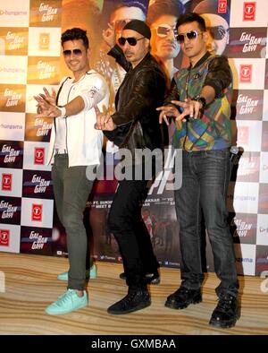 Bollywood singers Harmeet Singh, Sukhbir Singh and Manmeet Singh during ...