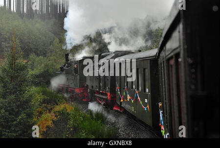 Wenigerode, Germany. 17th Sep, 2016. Brocken Narrow Gauge Railway ...