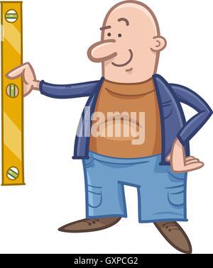 work level tool cartoon vector illustration Stock Vector Image & Art ...