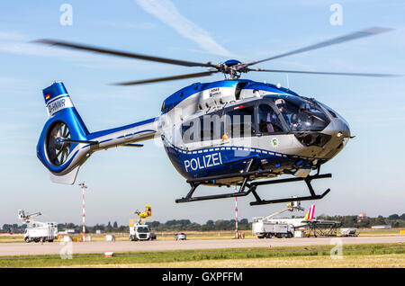 Police helicopter of the Fliegerstaffel der Polizei NRW, D-HNWT, Hummel ...