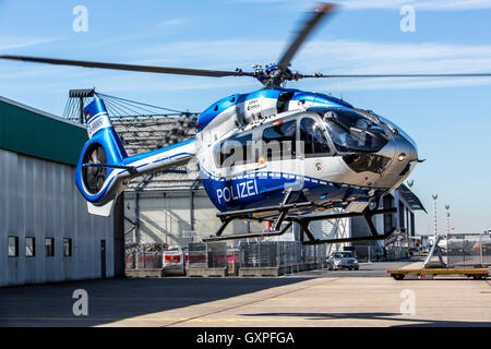 Police helicopter of the Fliegerstaffel der Polizei NRW, D-HNWT, Hummel ...