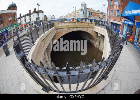 Stockport Merseyway blue plaque Ancient Lancashire Bridge heritage ...