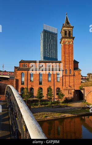 Manchester castleield Congregational Chapel back of rear exterior ...