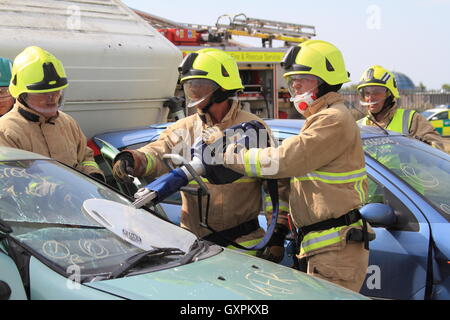Fire & Rescue cutting equipment RTA RTC Stock Photo - Alamy