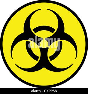 Biohazardous infectious materials symbol, biohazard sign, vector ...