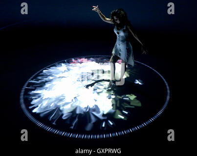 Dancer Maria Palmieri uses her movements to create visuals and sound at ...