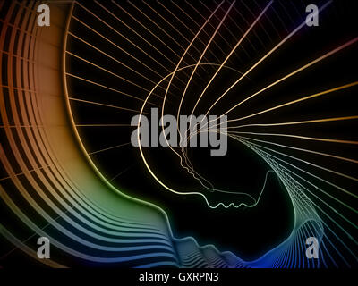 Unfolding of Soul Geometry Stock Photo - Alamy