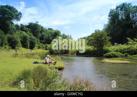 The River Lathkill, Lathkill Dale National Nature Reserve, Peak ...