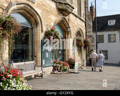 England, Wiltshire, Malmesbury, Town hall Stock Photo - Alamy