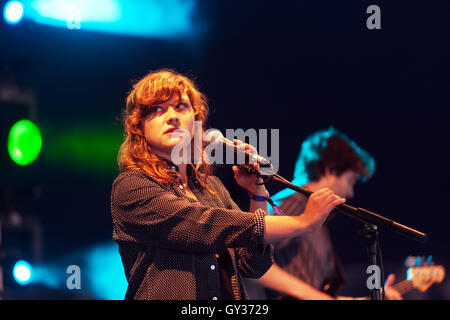 Talia Cohen, singer with Moth Trap, performing on the NTS Heavenly ...