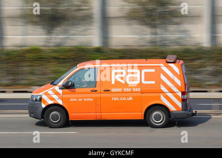 RAC, vehicle, service, van, roadside, assistance, motoring, England, UK ...