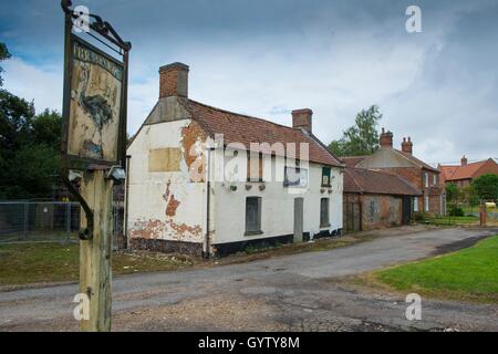 The Old Weasenham Ostrich Public house, Weasenham All Saints, King's ...