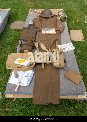 army kit inspection Stock Photo - Alamy