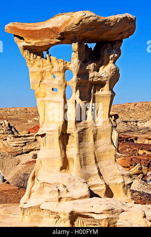 Alien Throne at the Valley of Dreams, USA, New Mexico, Valley of Dreams ...
