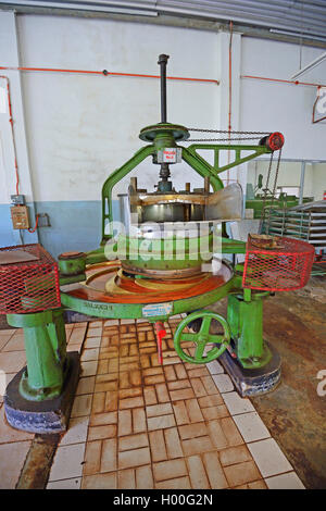 seventy year old still working tea macerator of the Seyte Tea Company ...