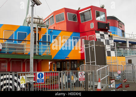 Liverpool, Uk Mersey Ferry The Razzle Dazzle credit Ian Fairbrother ...