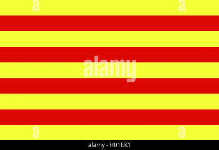 flag of catalonia yellow and red strip with star waving texture fabric ...