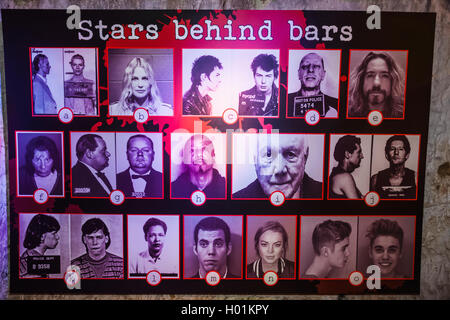 England, East Sussex, Hastings, The True Crime Museum, Exhibit of John ...