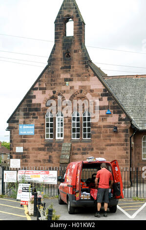 Bromborough village centre Stock Photo - Alamy