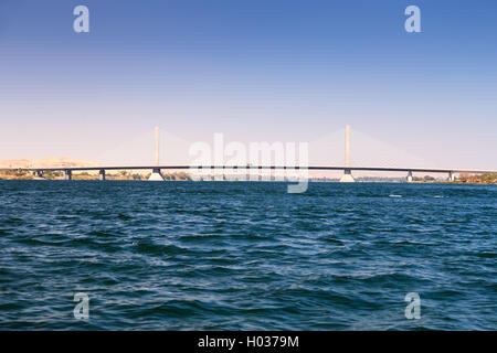 Aswan bridge, Egypt Stock Photo - Alamy