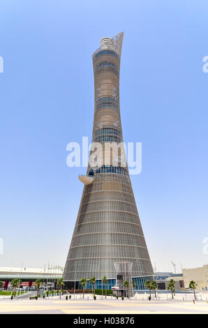 The Torch Doha (Aspire tower), the tallest structure in Qatar Stock ...