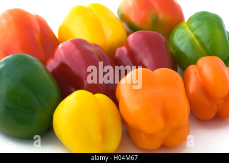 Green bell pepper or capsicum Stock Photo - Alamy
