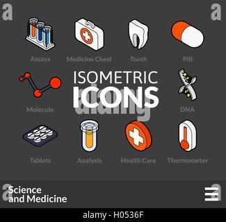 Blood test icons set. Outline set of blood test vector icons for web ...