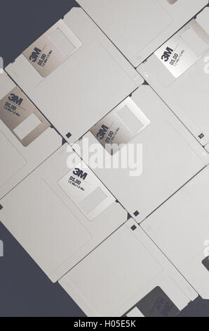 3M set of floppy disks legacy storage medium Stock Photo - Alamy
