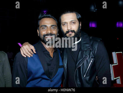 Bollywood choreographer Remo D'Souza actor Riteish Deshmukh promotion ...