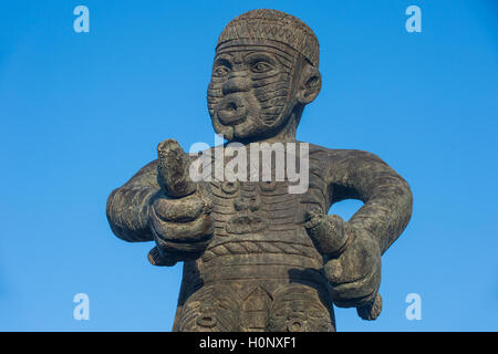 Cuffy Monument, memorial at the slave revolution 1763, Georgetown ...