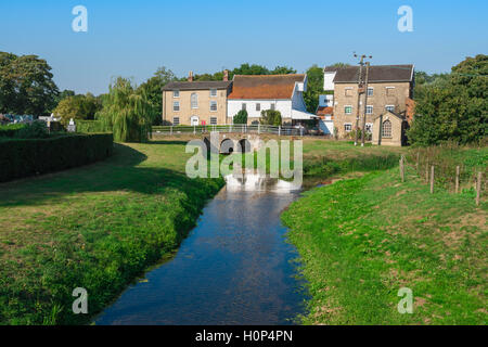 Rackham's Water Mill in the Suffolk village of Wickham Market, England ...