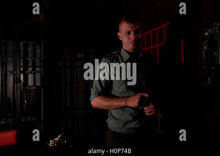 Moscow: guide in a tunnel at Bunker-42, anti-nuclear underground ...