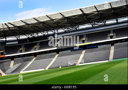 Grass inside the football stadium Stock Photo - Alamy