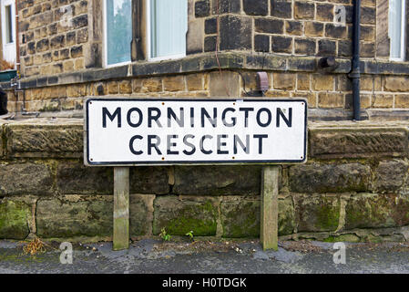 Road sign - Mornington Crescent Stock Photo - Alamy
