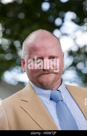 Alex Bell, the British journalist, at the Edinburgh International Book ...