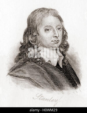 Thomas Stanley, English Author and Translator Stock Photo - Alamy