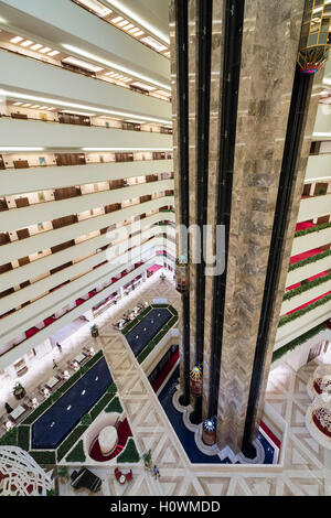 Interior of atrium inside Sheraton Hotel in Doha, Qatar Stock Photo - Alamy