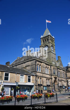 Town Hall, Colne, Lancashire, England UK Stock Photo - Alamy
